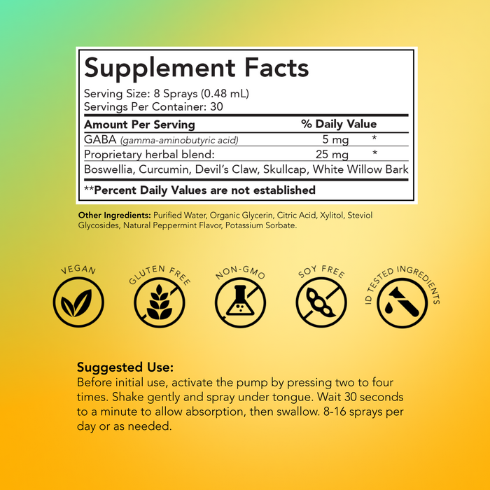 Q RELIEF Spray for Pain & Discomfort Relief | Q Sciences